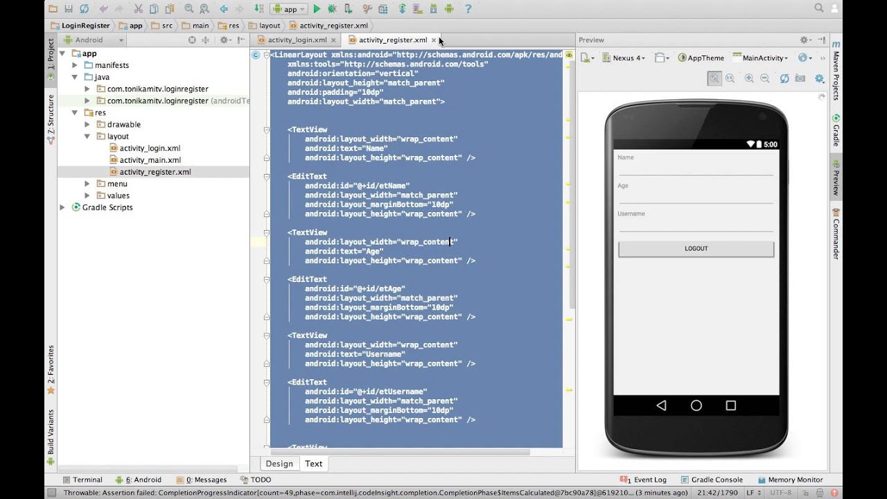 Imagefalo Blogg Se Mysql Database Android Studio Tutorial