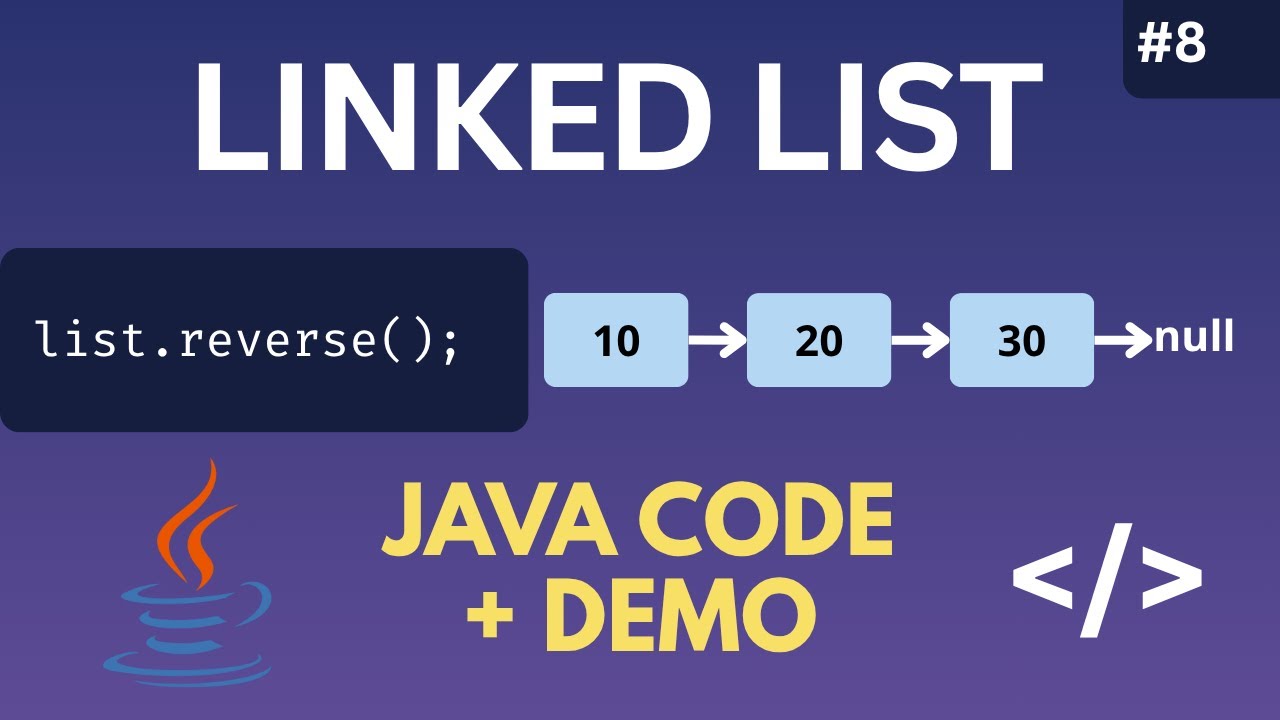 Reverse A Linked List Three Pointers Approach Linked List In Java