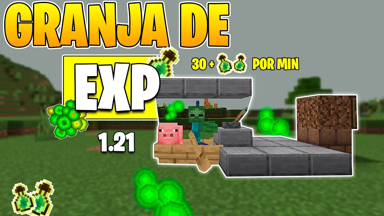 Nueva Granja De Experiencia Fácil Minecraft Bedrock 1 21 Youtube