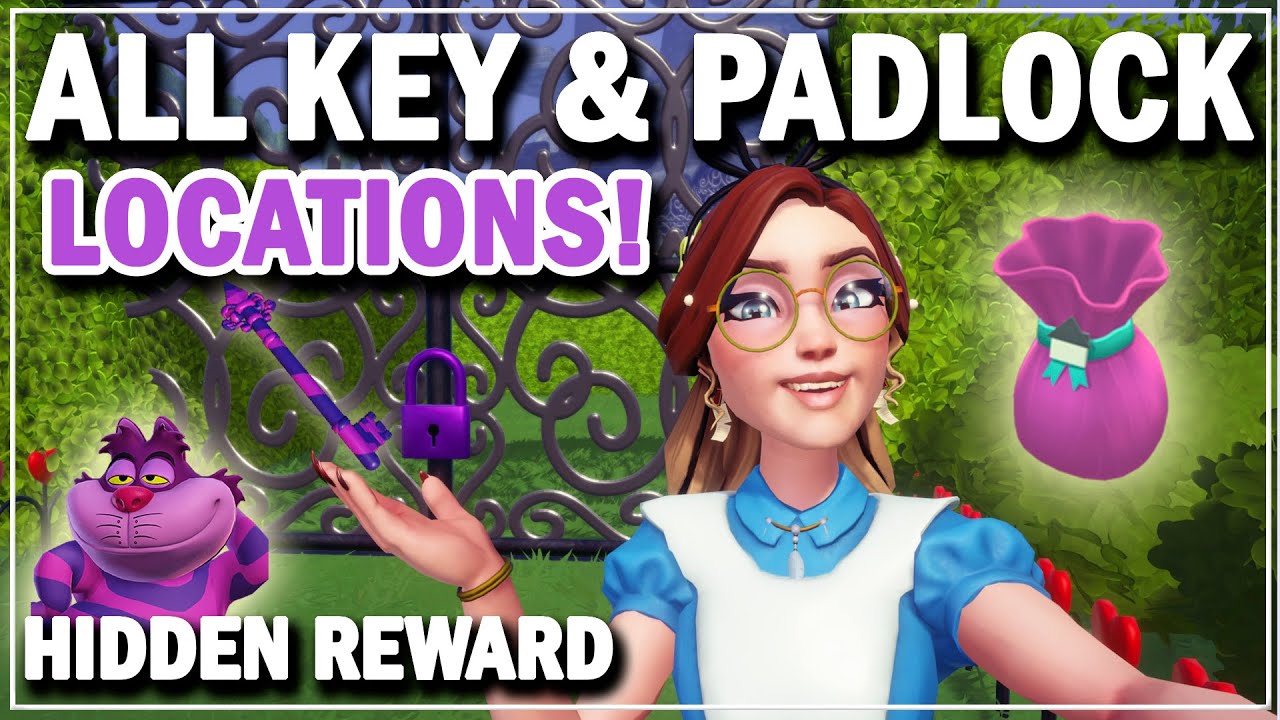 All Keys And Padlock Locations For Hidden Reward Dreamlight Valley