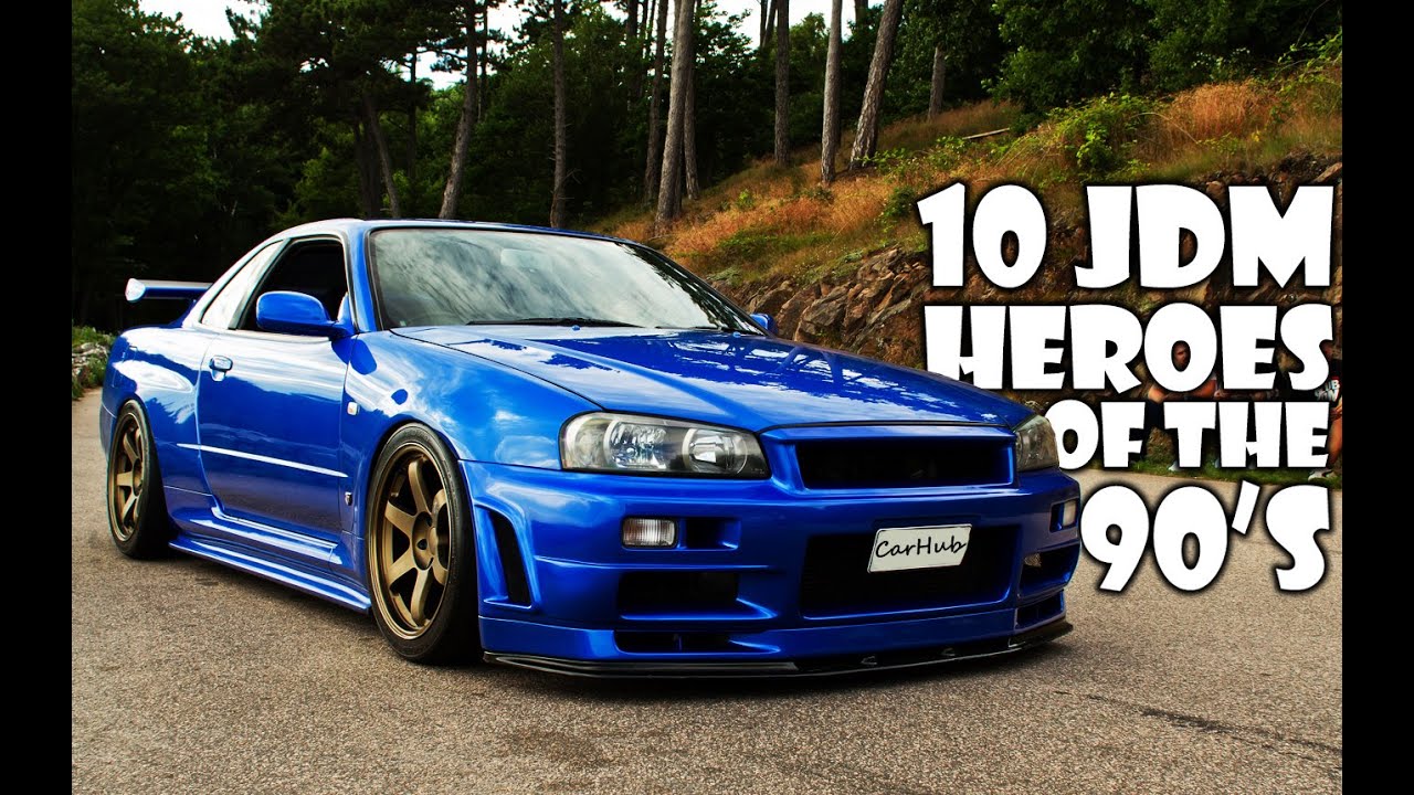 Top 10 90 S Jdm Cars Youtube