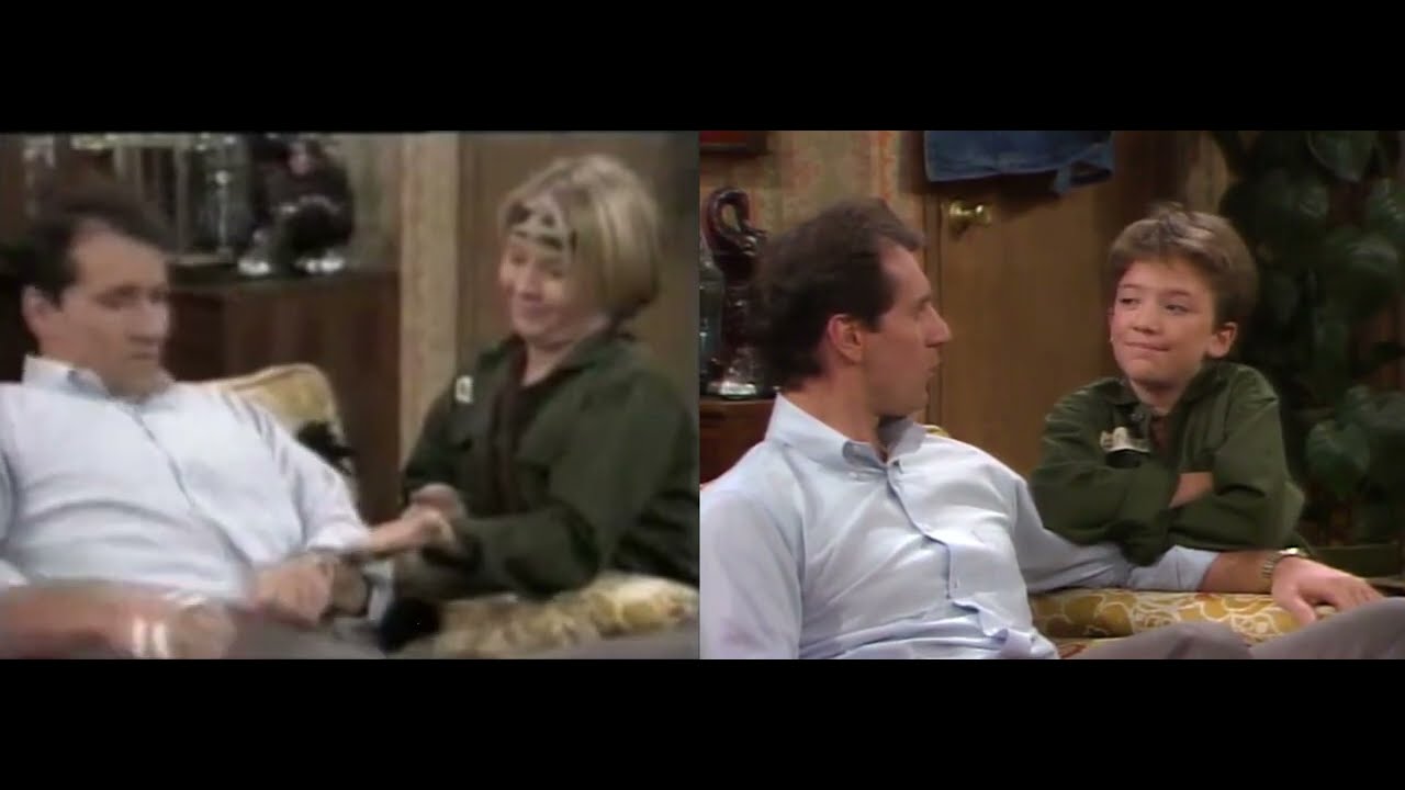Married With Children Unaired Pilot Comparison Youtube