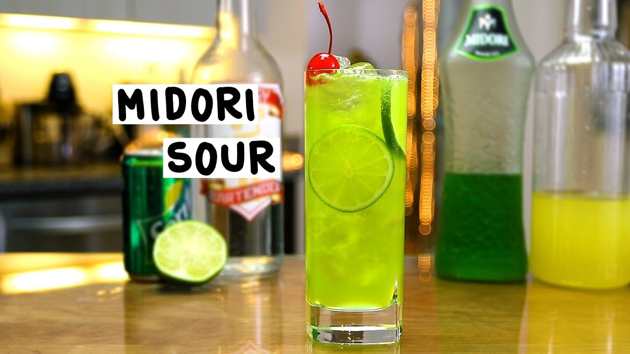 Midori Sour Tipsy Bartender