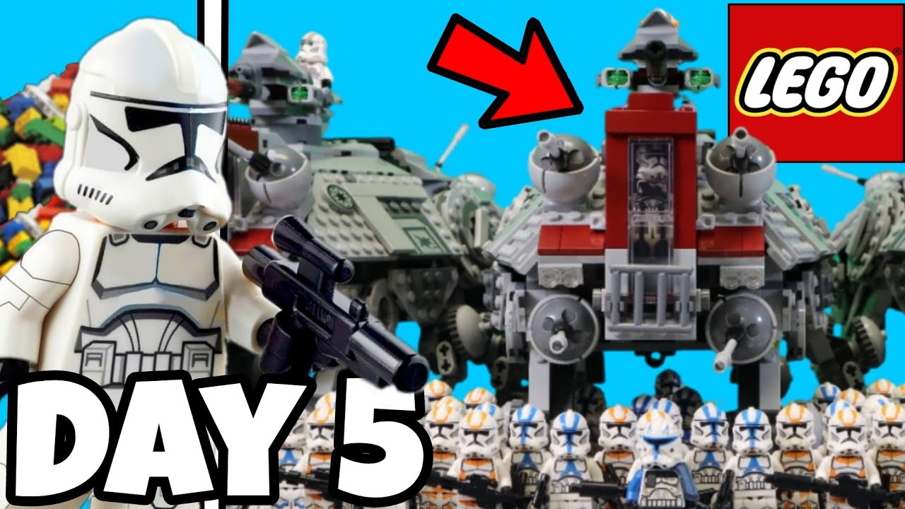 I Built A Lego Clone Army In 7 Days Brick Finds Flips