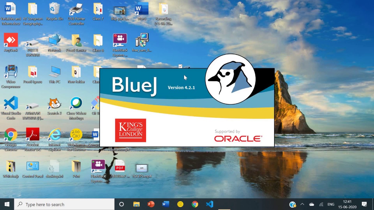 Bluej Programming Part 3 Class 8 Youtube