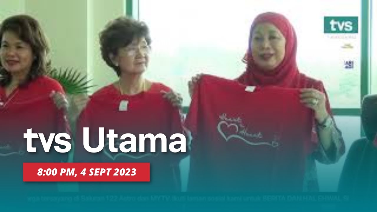 Langsung Tvs Utama 8pm 4 September 2023 Youtube