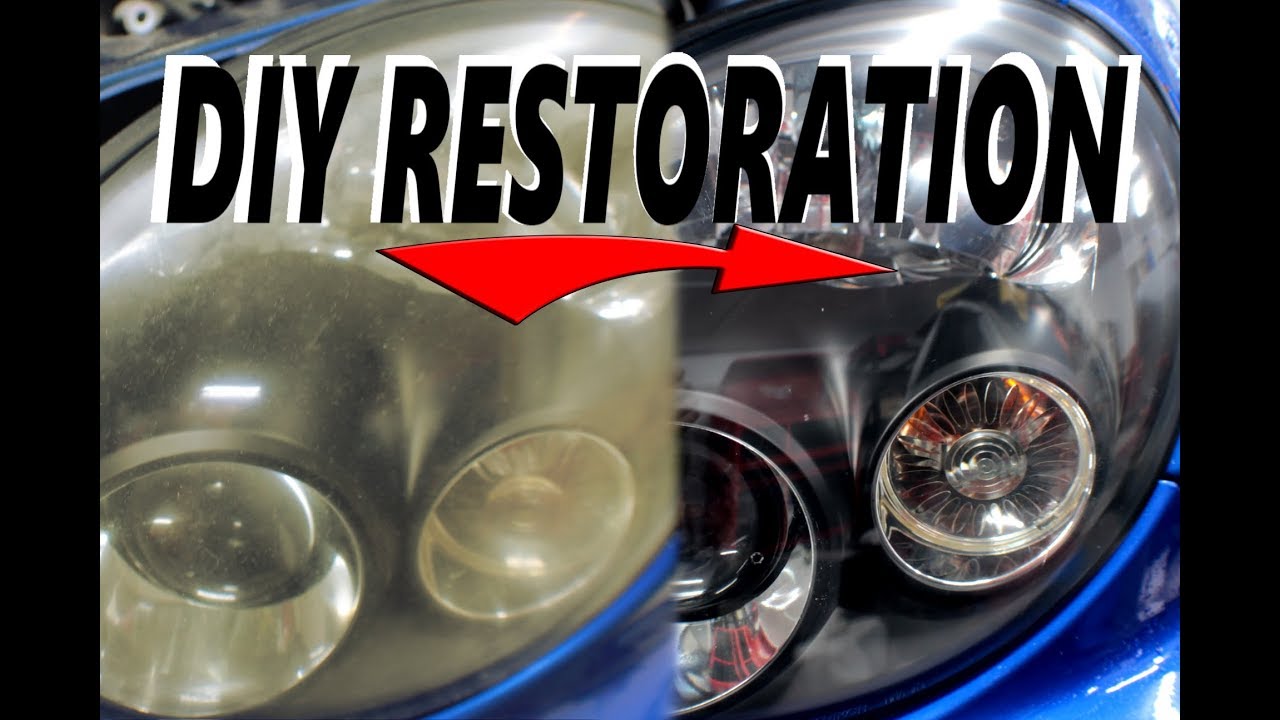 Diy Headlight Restoration Youtube