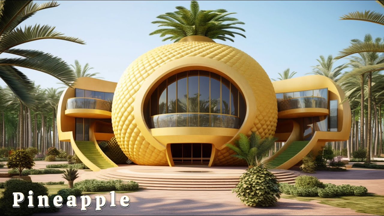 Fruitful Homes Ai Builds Houses In The Form Of Fruits Youtube
