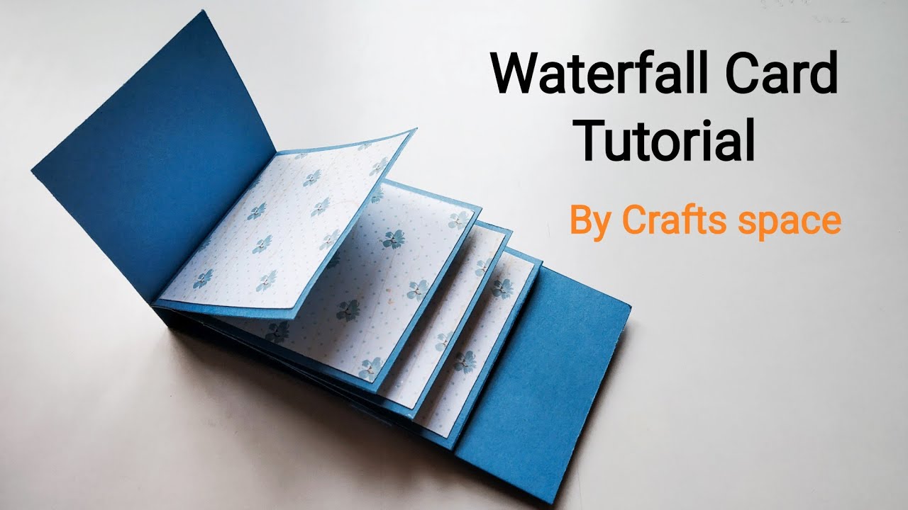 Step By Step Waterfall Card Template