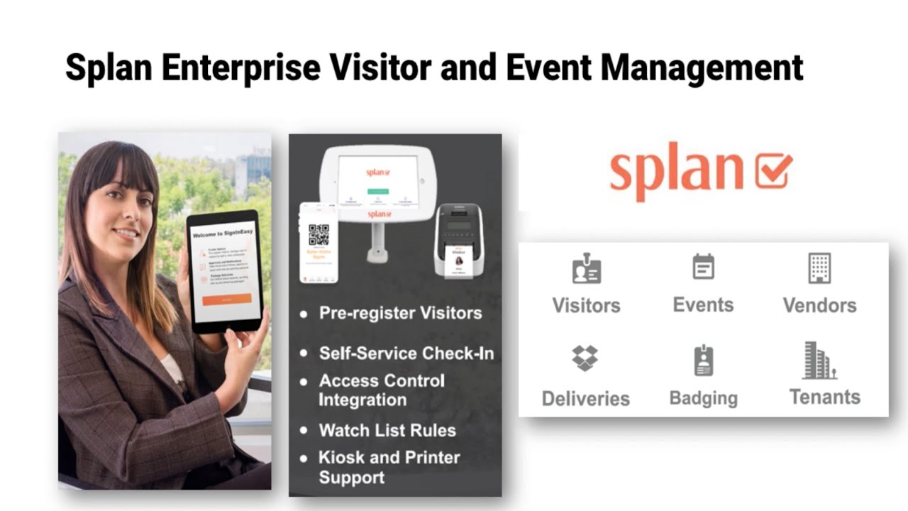 Splan Visitor Management System Security Simplified Youtube
