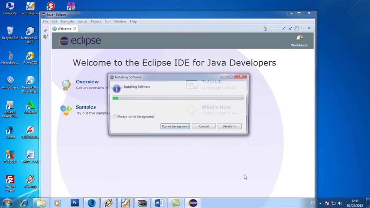 Tutorial Install Eclipse Android Youtube