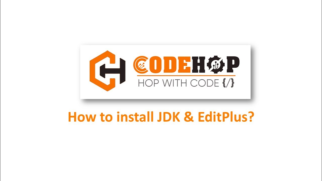 How To Install Jdk Editplus Youtube