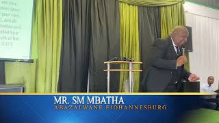 Mr Sm Mbatha Ibandla Likajesu Kristu Teaching Part 2 Gp 25 Regional ...
