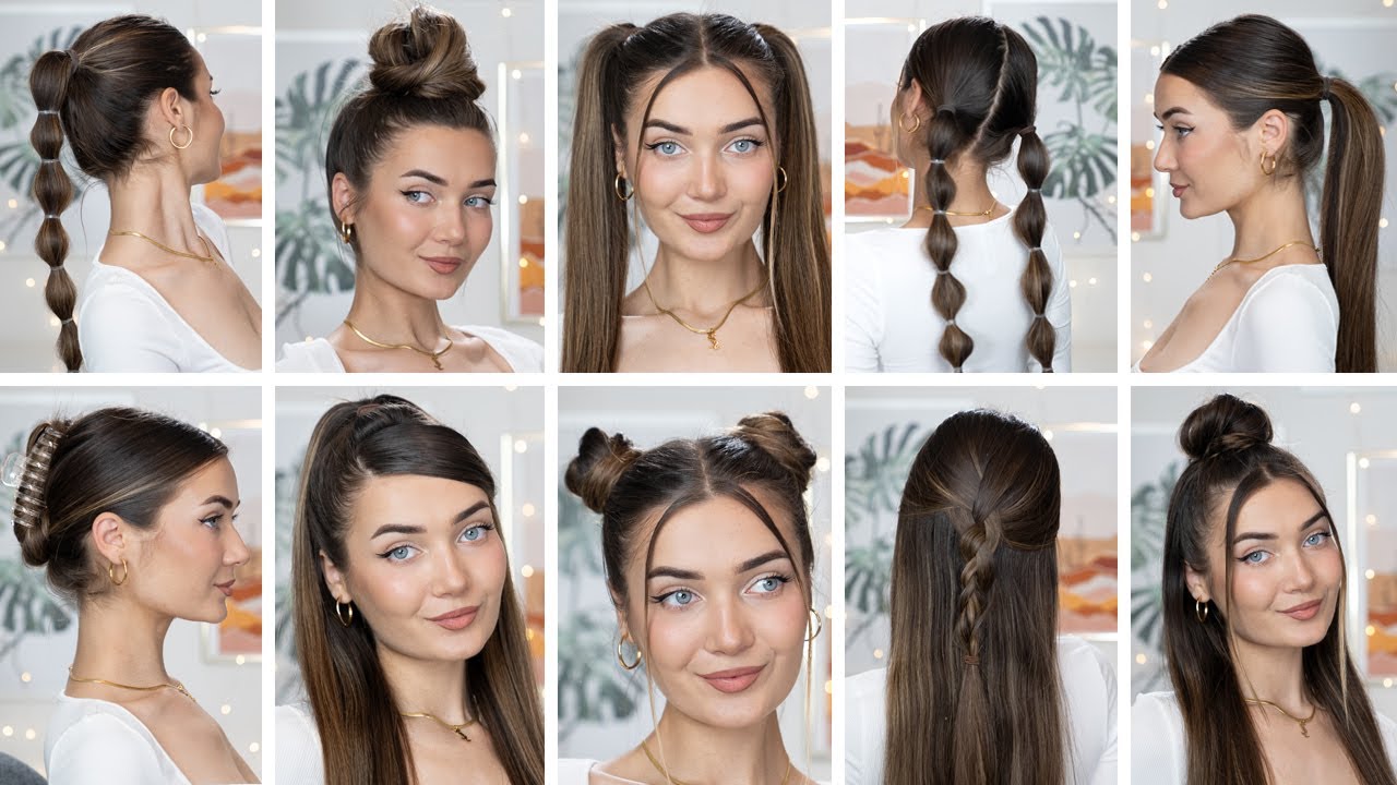 10 Easy Heatless Back To School Hairstyles Vcbela