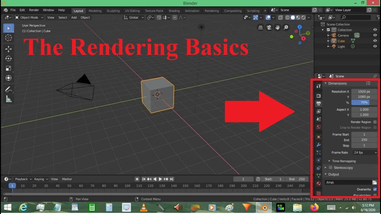 How To Setup Your Render Settings For Cycles In Blender The Basics