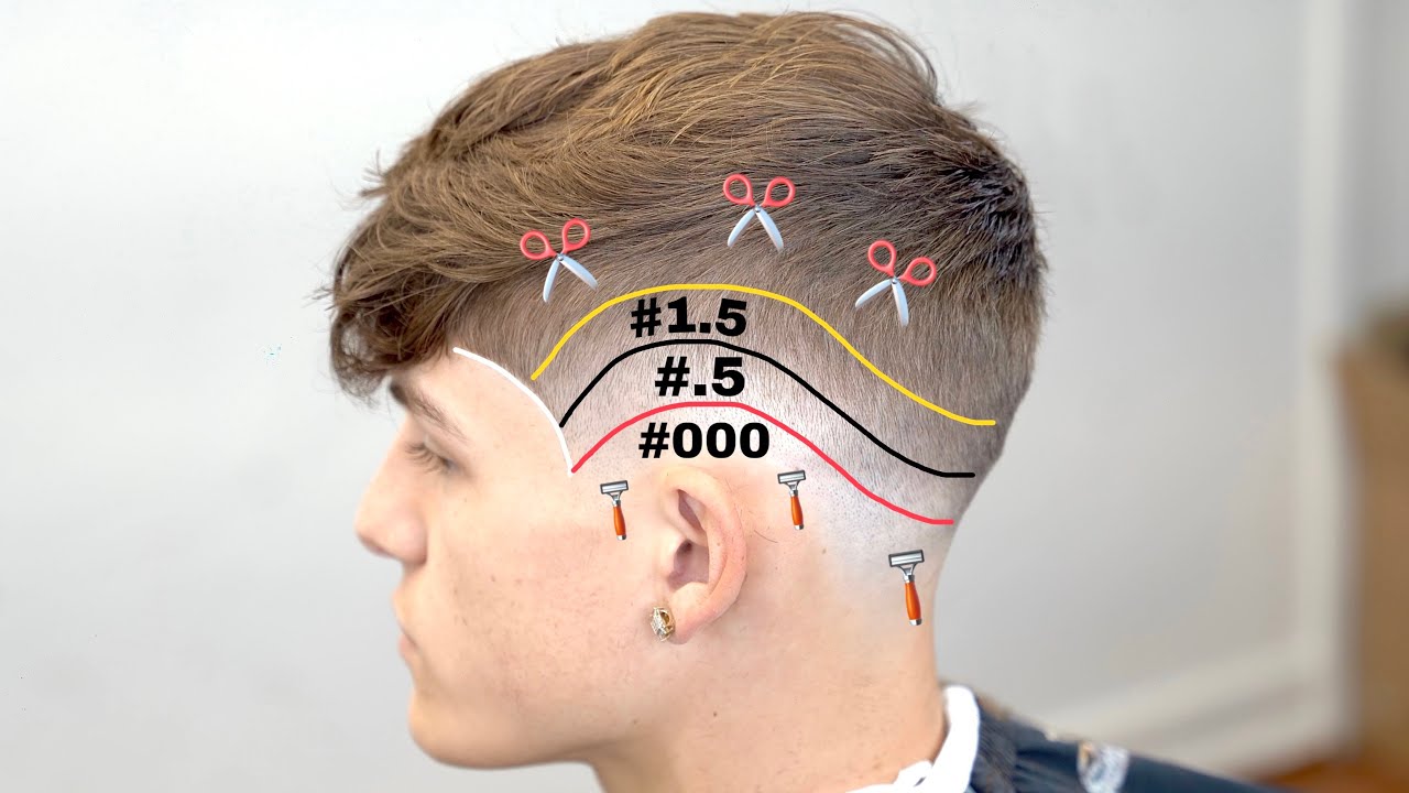 Asmr Barber Rookie Mid Fade Tutorial Detailed Youtube