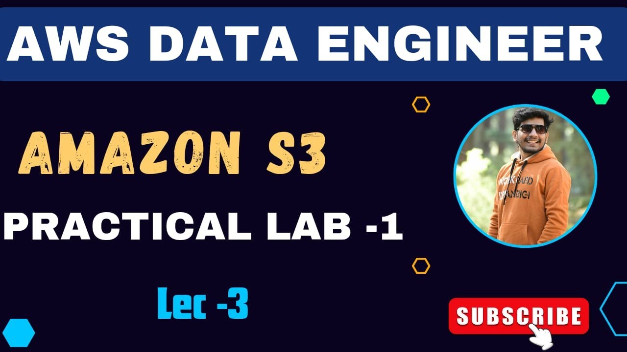 3 Amazon S3 Practical S3 Practical Aws Data Engineer Youtube