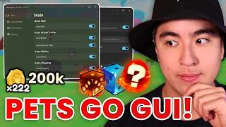 Roblox Pets Go Script Gui No Key Autofarm With Auto Roll Auto Upgrade ...