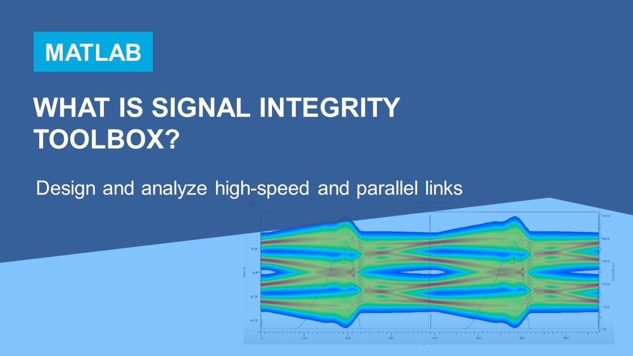 What Is Signal Integrity Toolbox Youtube