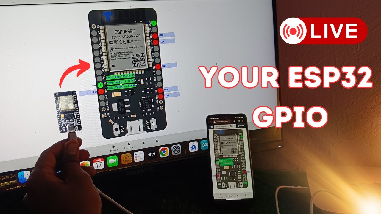 Diagrama Esp32 Esp32 Gpio Viewer