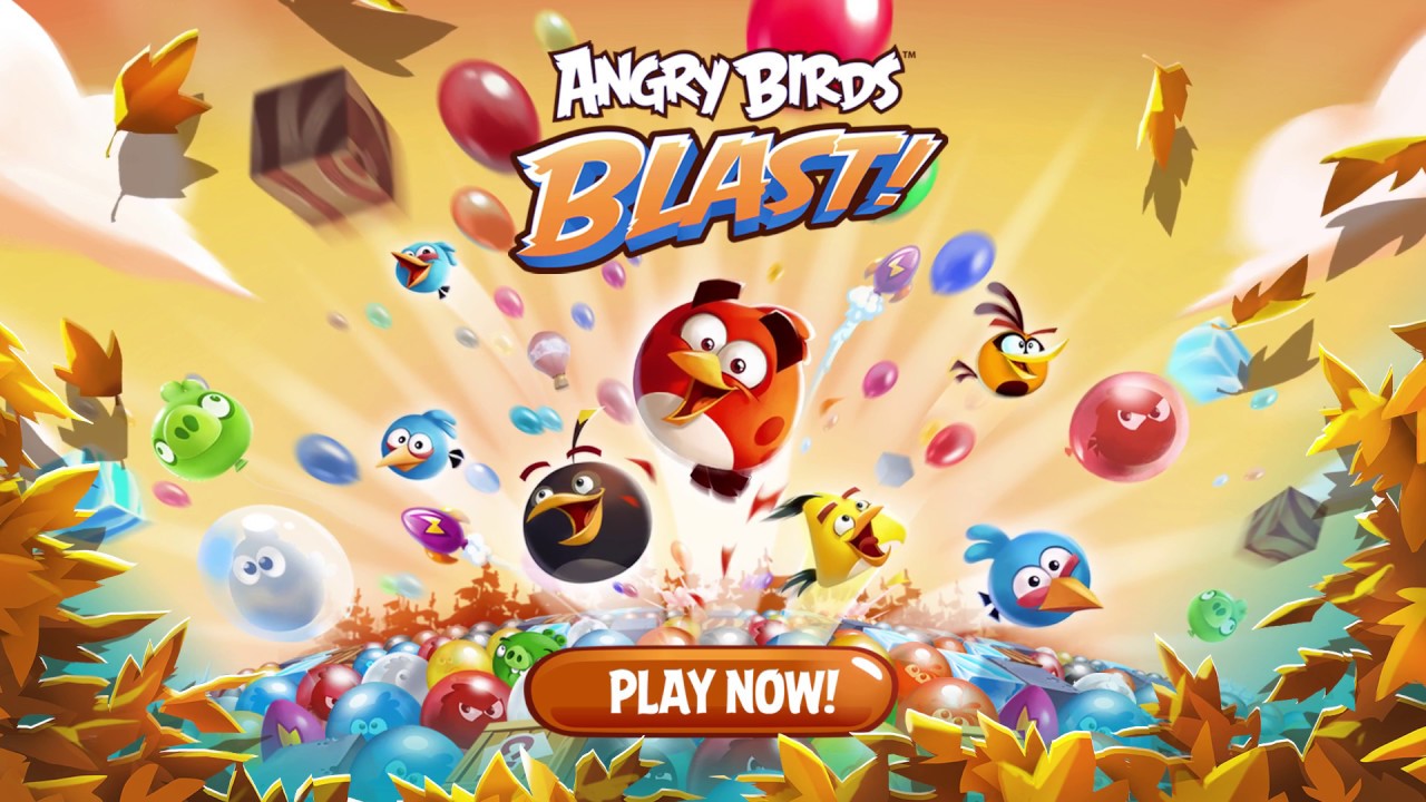 Angry Birds Blast Blast Away The Fall Blues Youtube