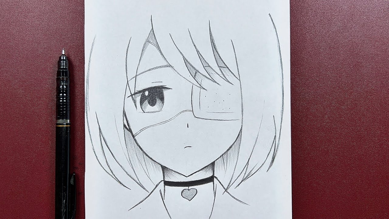 Easy Anime Drawing How To Draw Cute Anime Girl Easy 52 Off