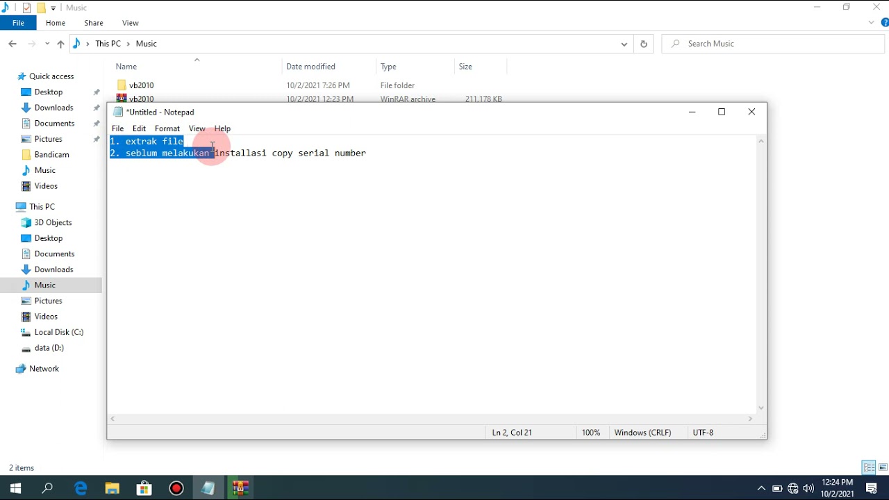 Install Dan Download Visual Basic 2010 Youtube