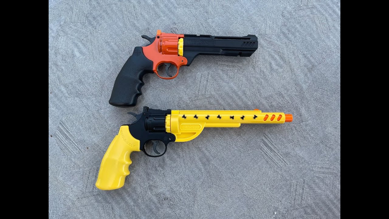 Bug A Salt Shred Er Crosman Vigilante Side By Side Comparison Youtube