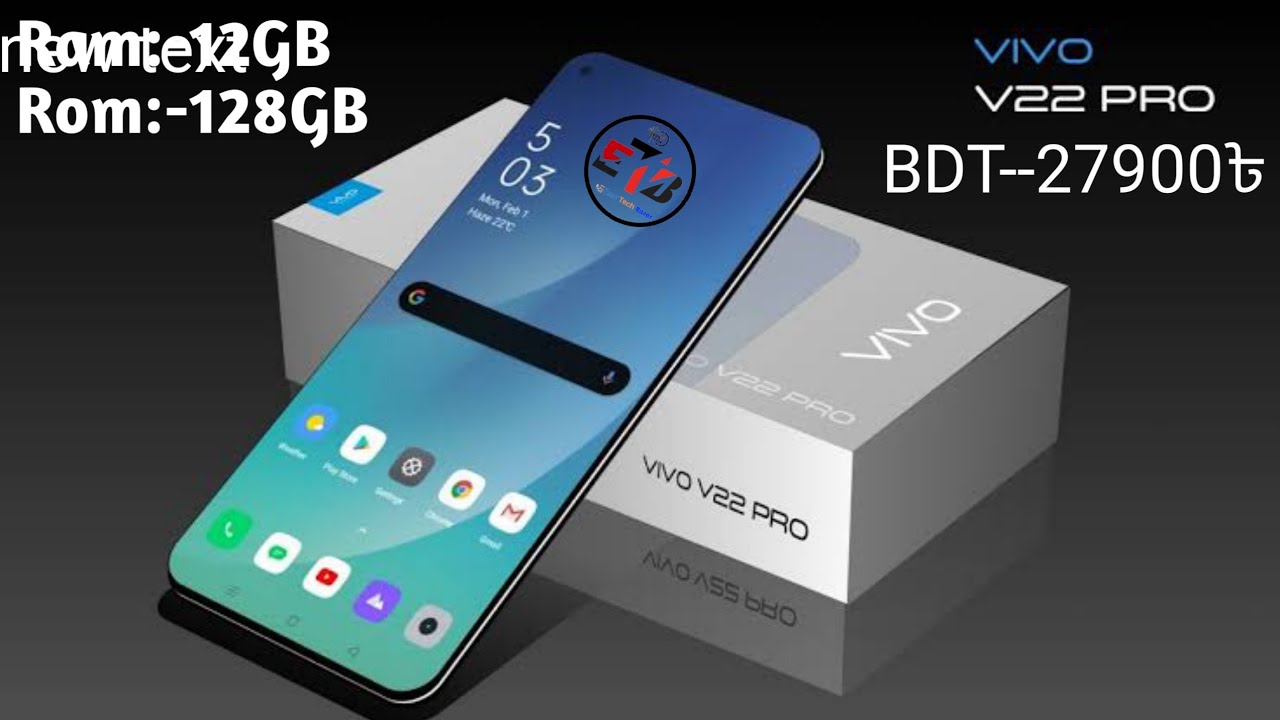 Vivo V22 Pro 7250 Mah Battery 108 Camera 8gb Ram 256gb Rom