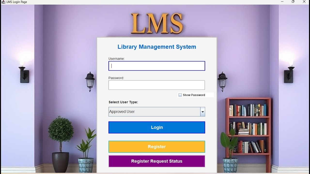 Java Oop Project Library Management System Youtube