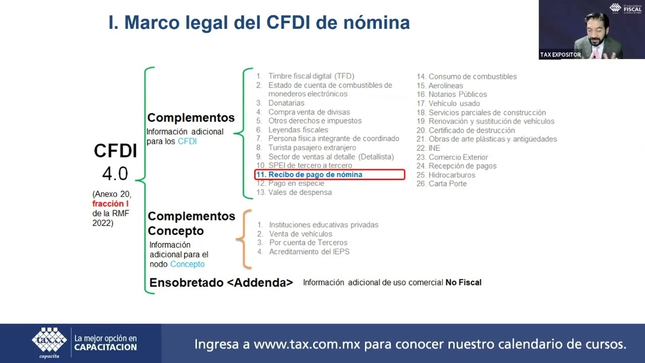 Cfdi De Nómina Para Trabajadores Y Asimilados A Salarios Aplicable Al