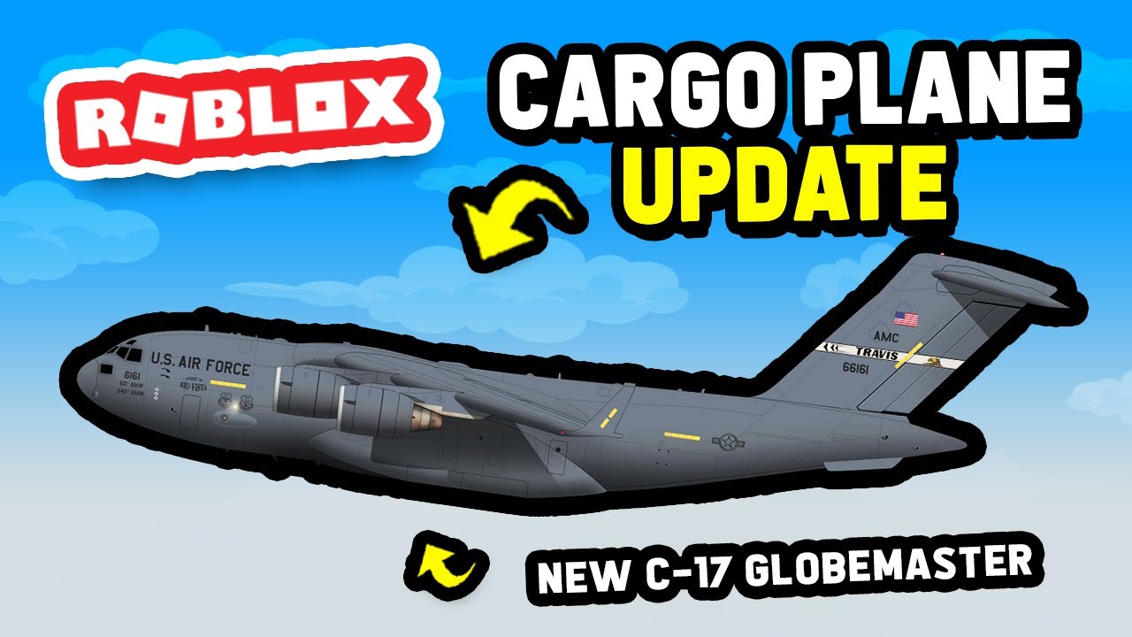 Buying The New Cargo Plane Update In Roblox Youtube