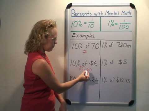 Calculate Percentages With Mental Math Quizalize