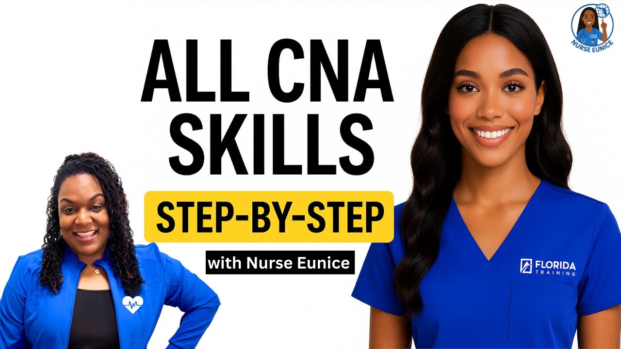 рџ є All Cna Skills Step By Step Cna Skills Review With Nurse Eunice