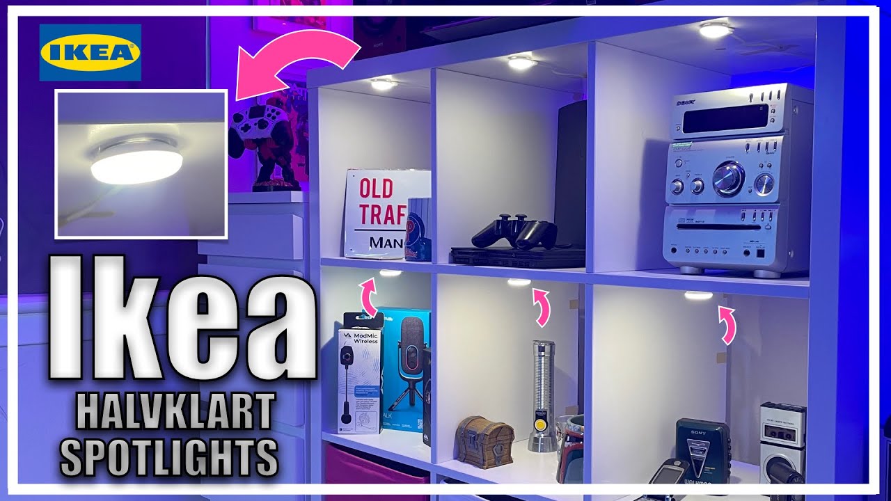 Ikea Halvklart Led Spotlights Youtube