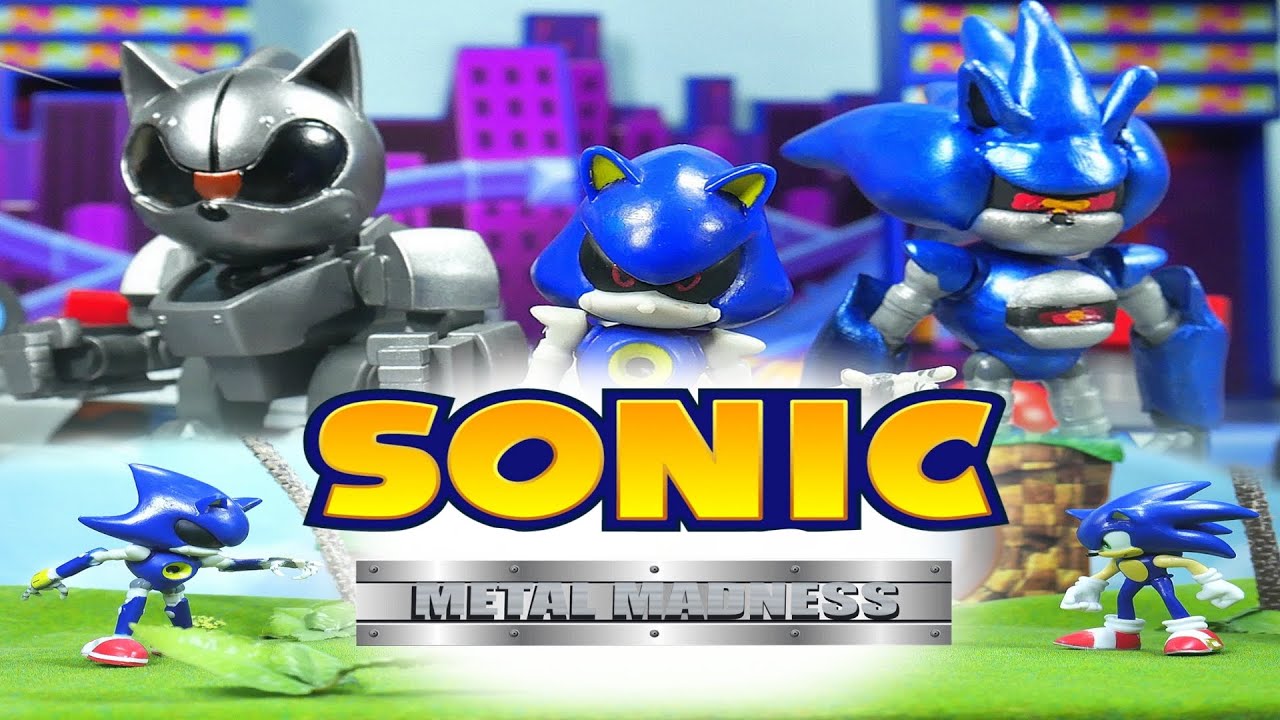 Sonic Metal Madness Sonic Stop Motion Youtube