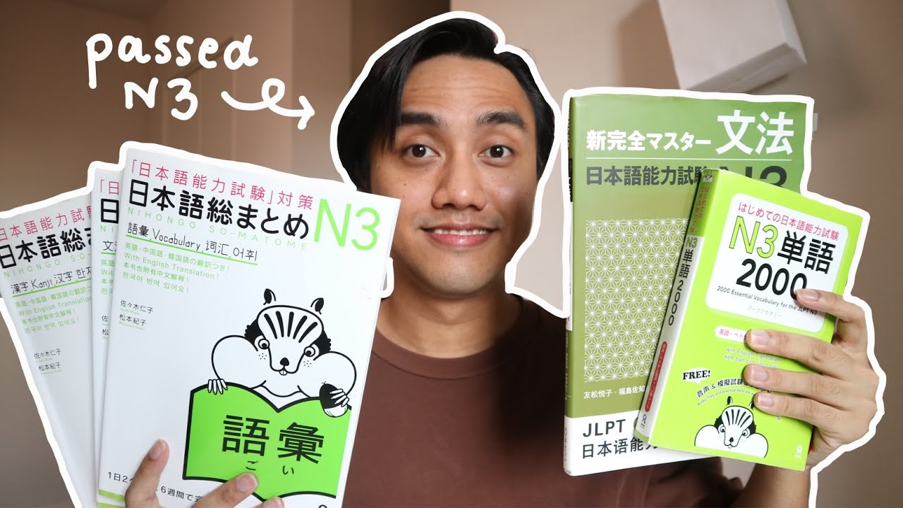 Jlpt N3 Book Review Tips To Pass N3 Youtube
