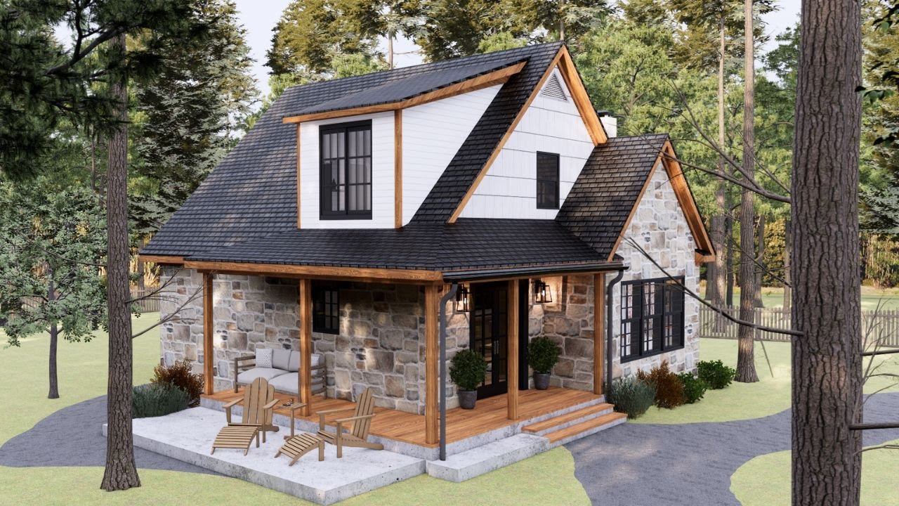 7x8m 23 X26 Stunning Cottage House Simple But Perfect Youtube