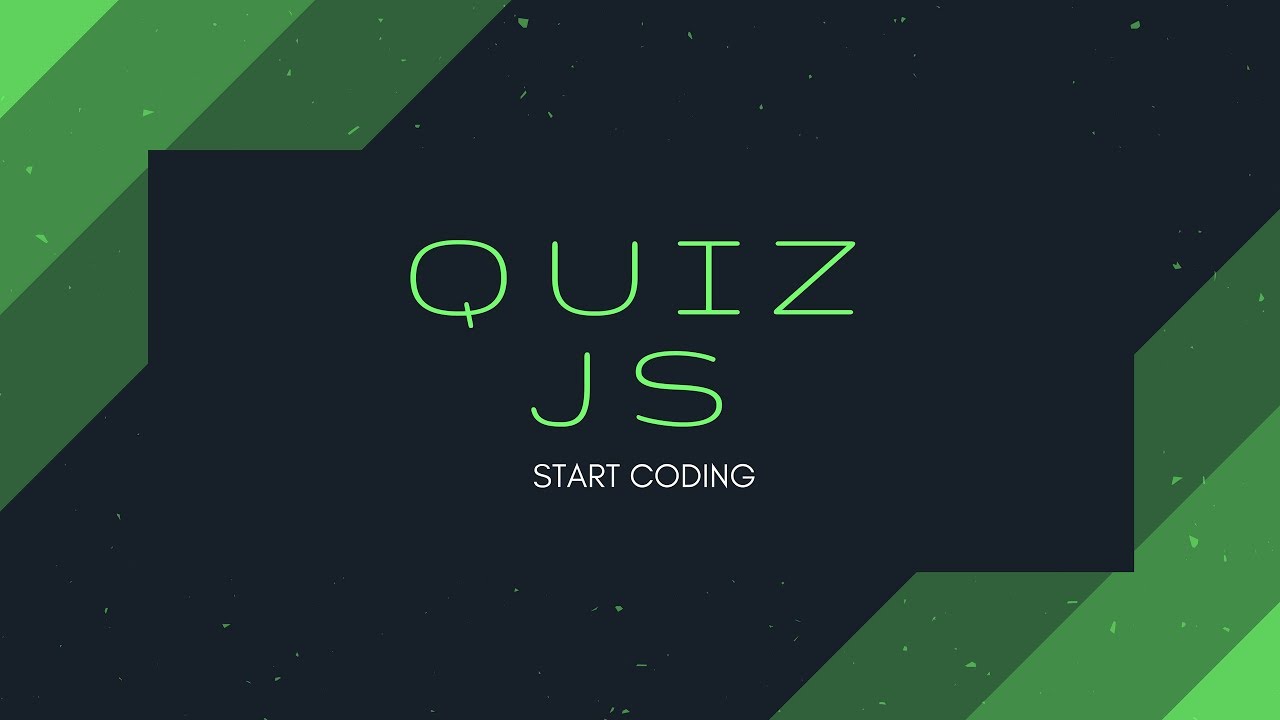 Create Quiz With Javascript Youtube