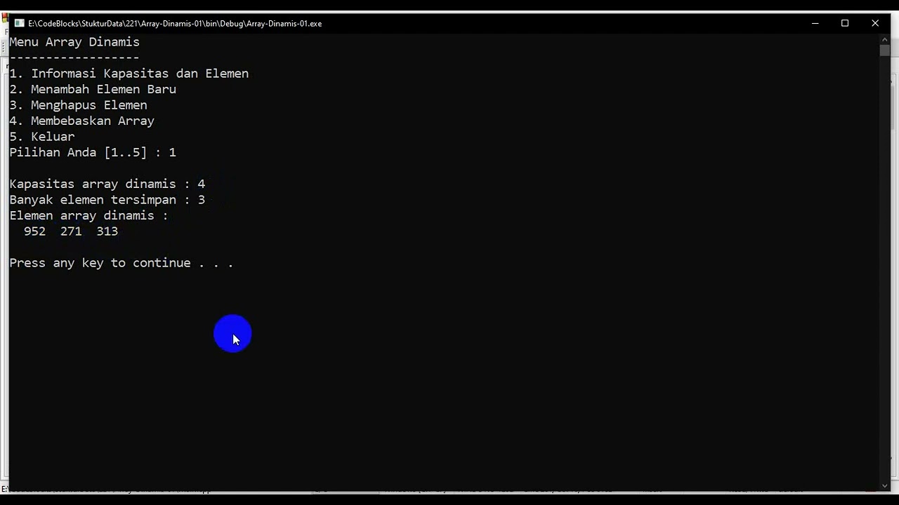 Array Dinamis Youtube