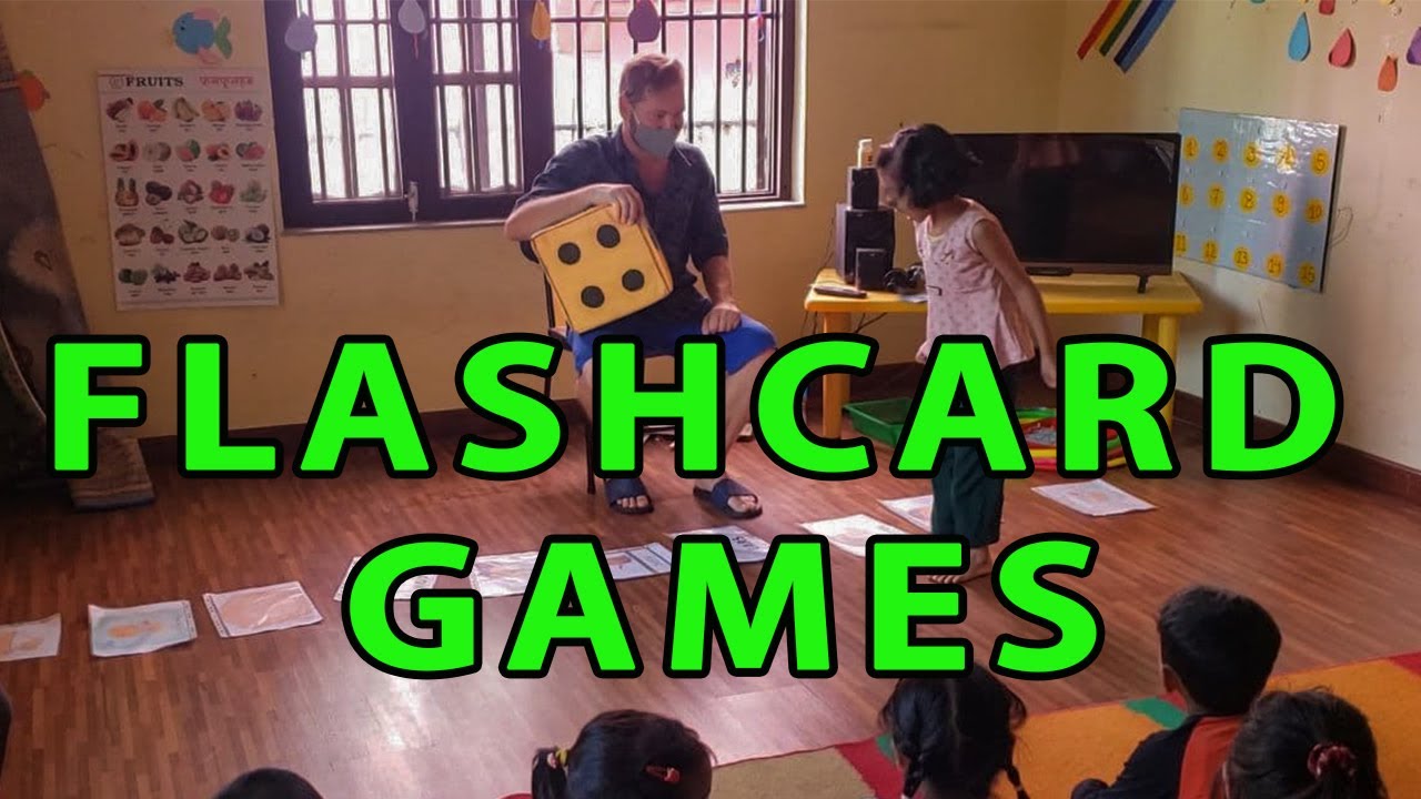 Esl Lesson Flashcard Games Youtube