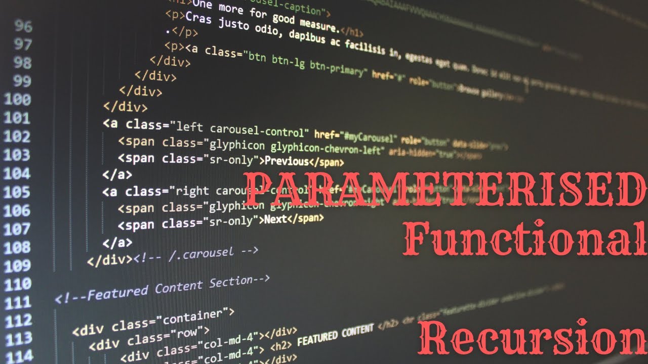 Master Recursion Like A Pro Learn Parameterized And Functional