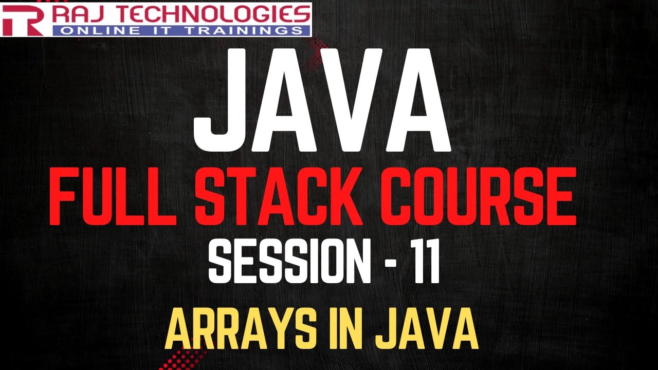 Become A Full Stack Java Master Java Arrays Youtube
