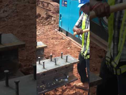 Nelson Shear Stud Bend Test Youtube
