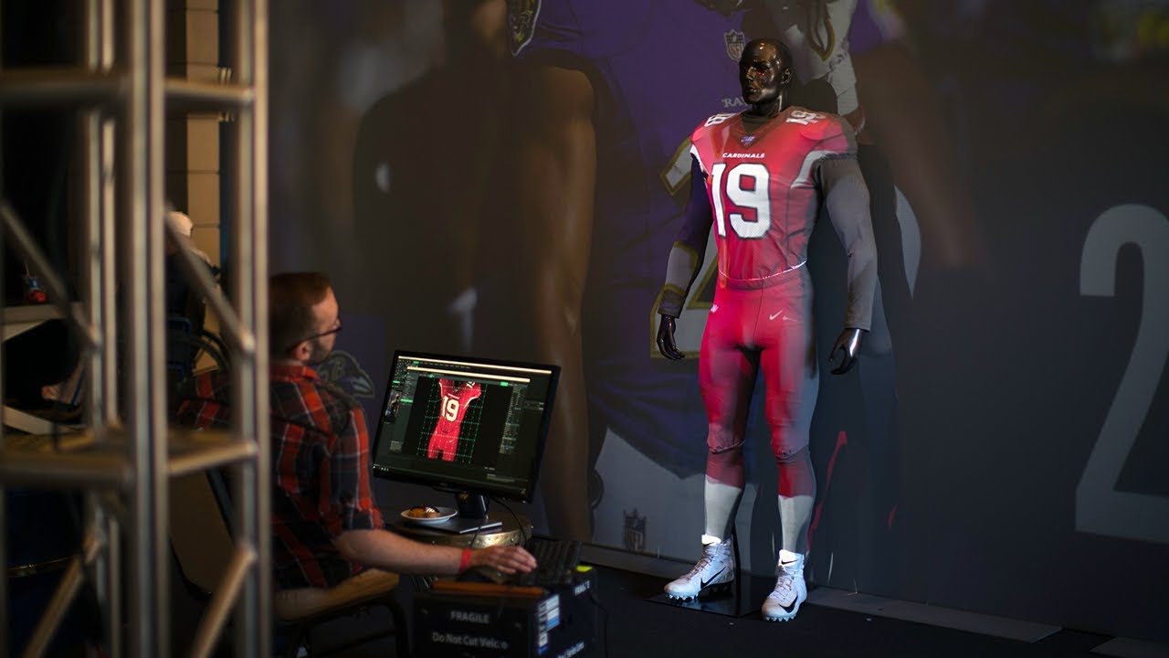 100 Years Of The Nfl Projection Mapping Youtube