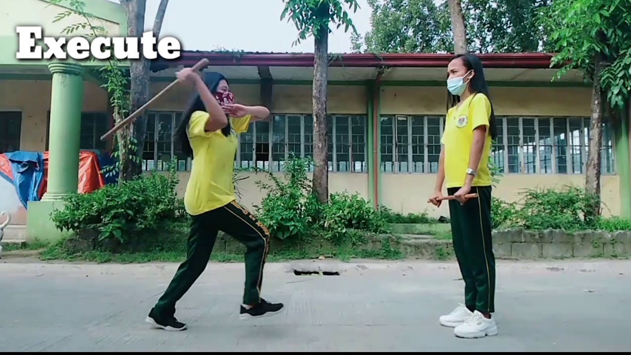 Arnis ёяелёятц Basic Stances And Salutation 12 Striking Techniques