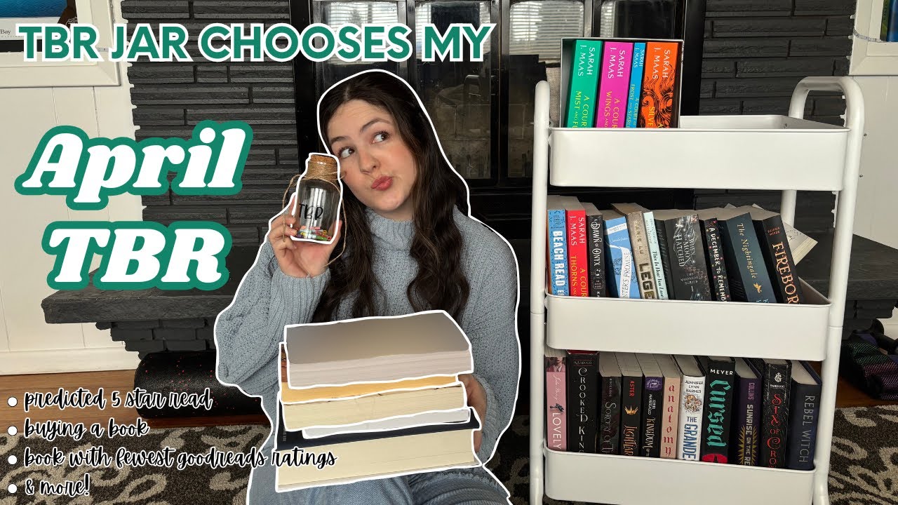 Tbr Jar Chooses My April Tbr Youtube