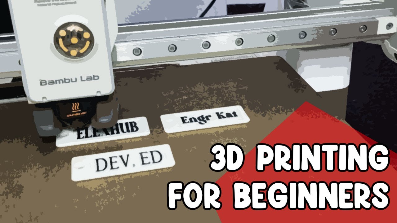 Start 3d Printing For Beginners Youtube