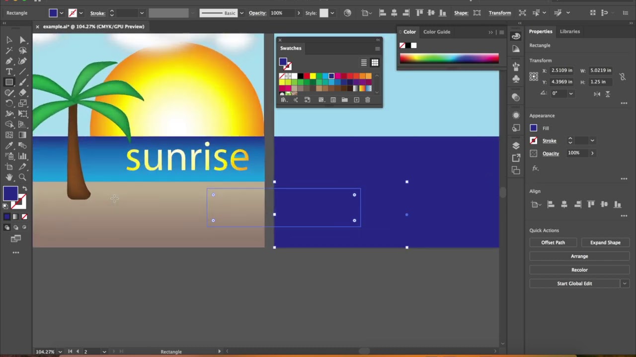 Basic Illustrator Tutorial Youtube