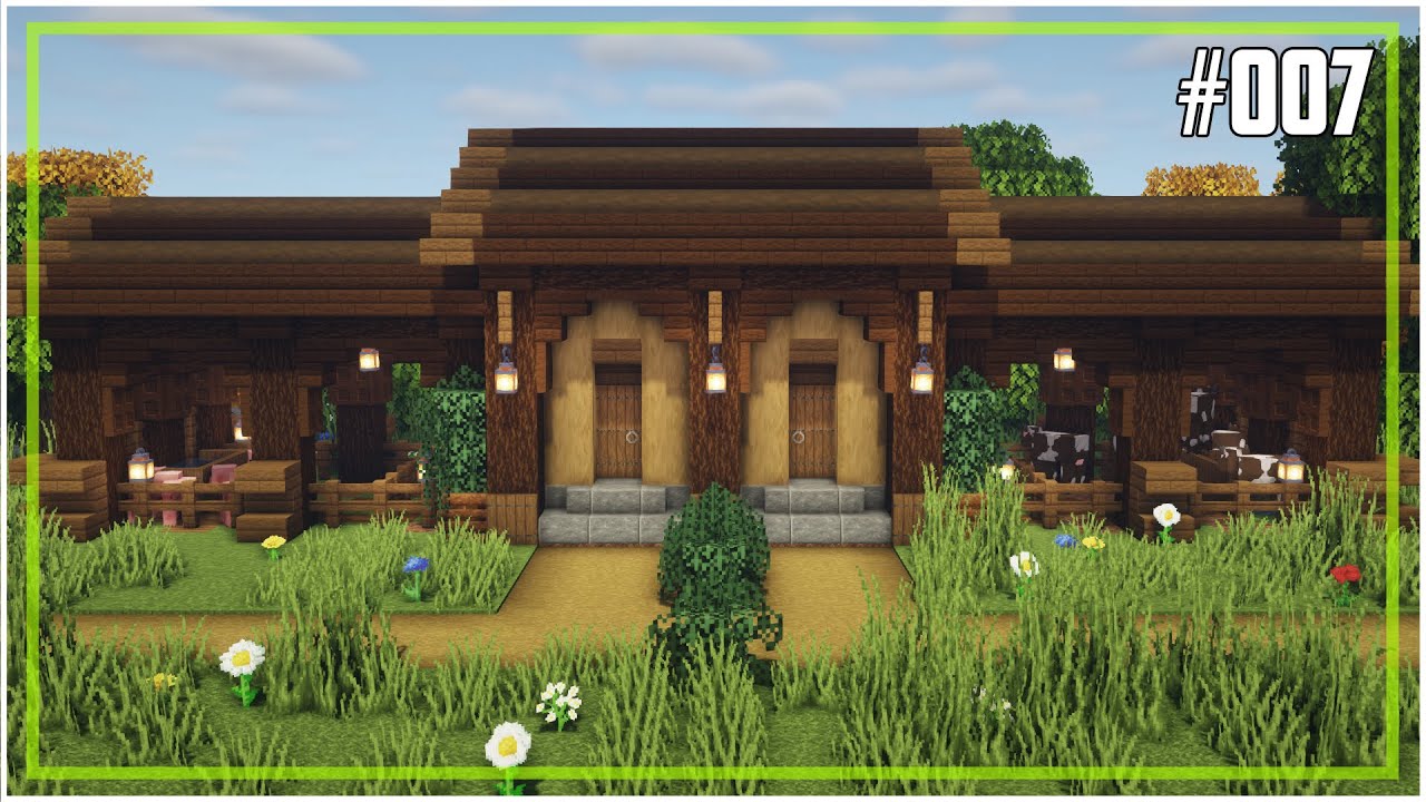 вљ пёџ Minecraft How To Build A Animal Pen Youtube